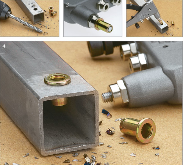 Rivettare in modo preciso | Guida passo-passo con illustrazioni ...