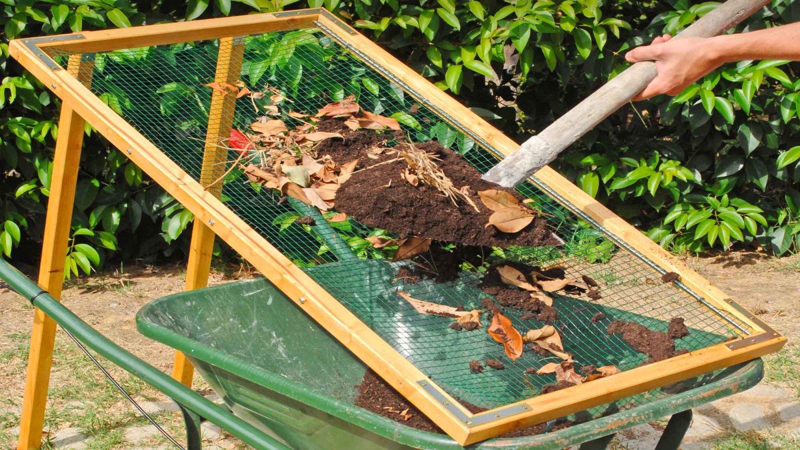 Setaccio per terra | Realizzazione fai da te | Bricolage in giardino ...