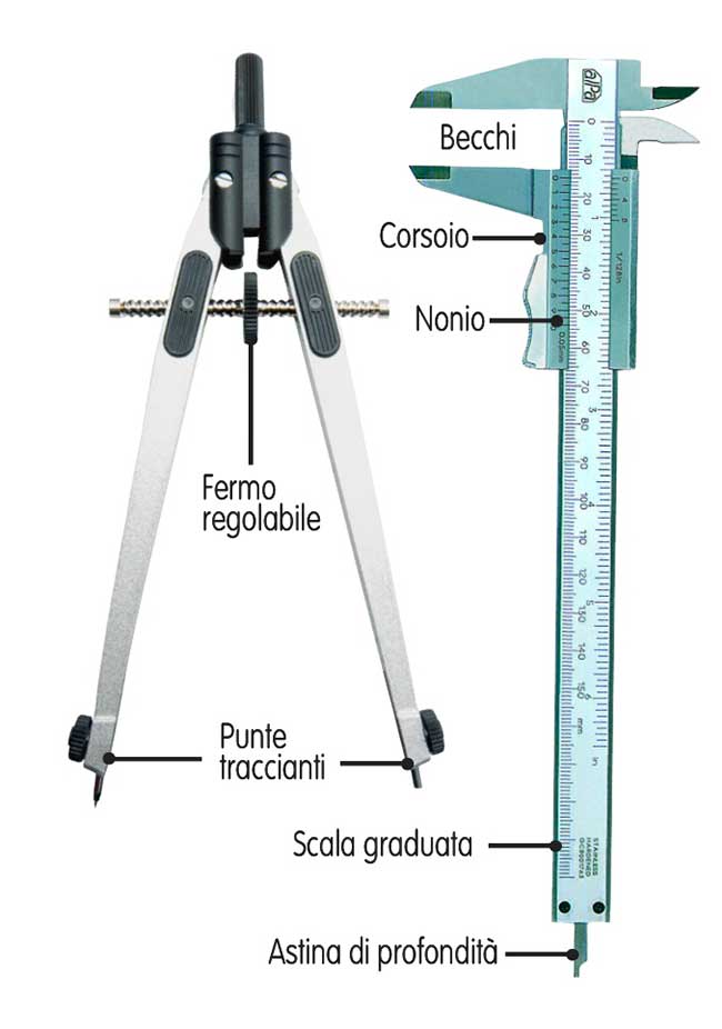 Calibro e compasso per il fai da te | Come si utilizzano - Bricoportale.it