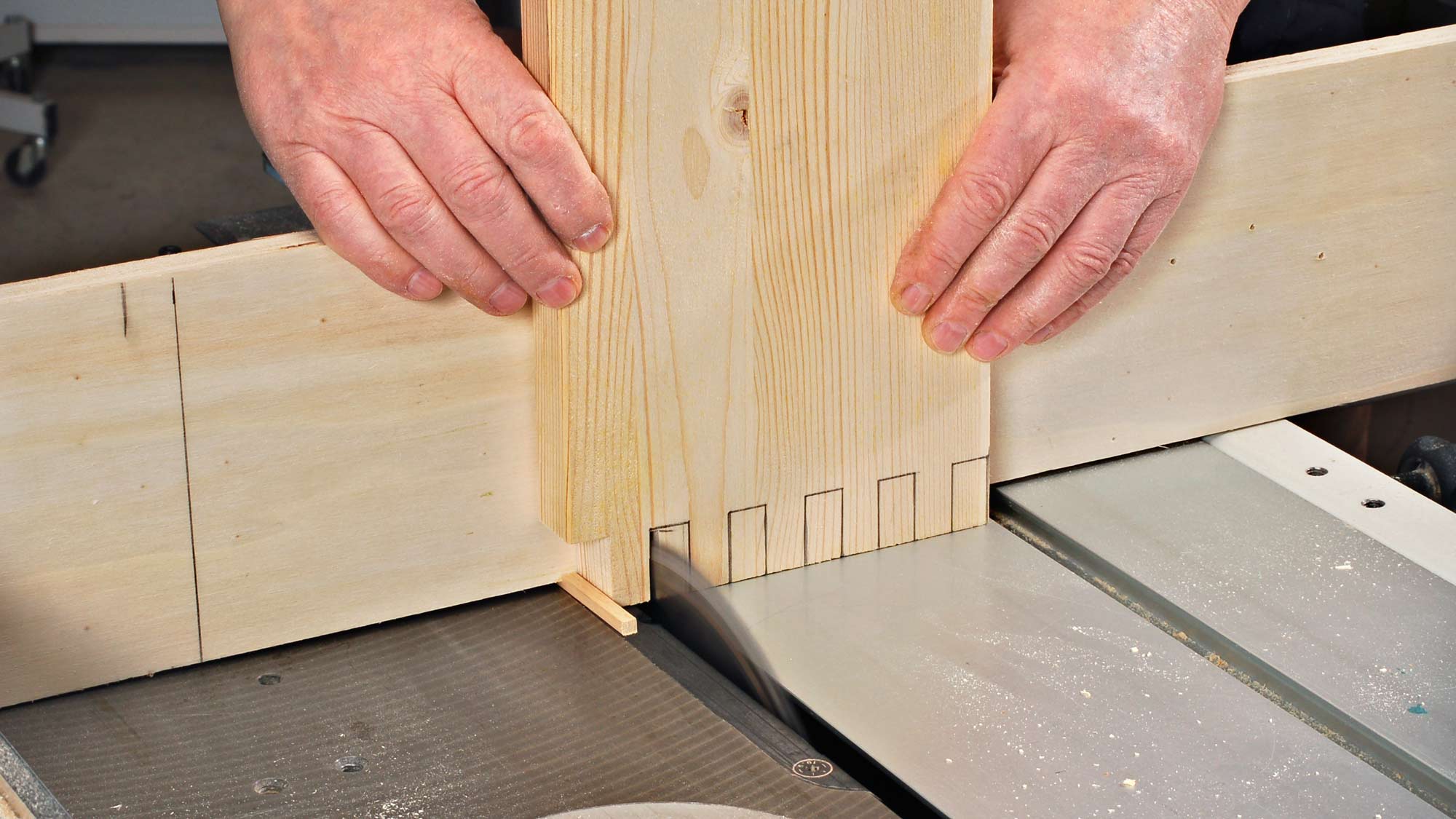 Incastro a pettine | Caratteristiche e realizzazione | Fai da te Legno ...