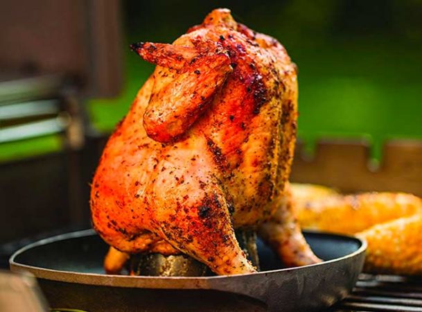 Pollo al barbecue con aglio e limone | Ricetta Weber | Ricette veloci ...