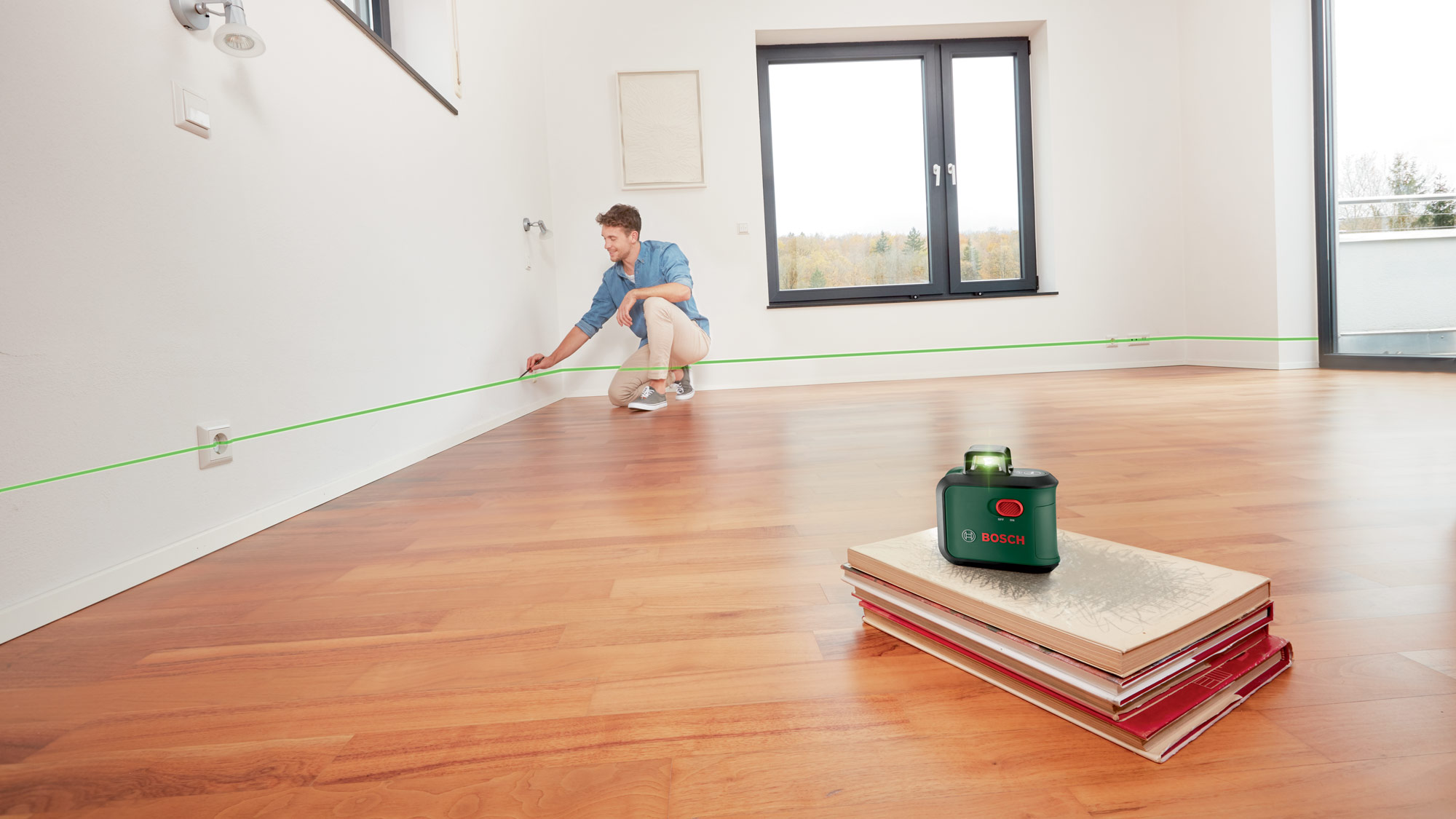 Livella laser AdvancedLevel 360 di Bosch | Per fronteggiare ogni lavoro ...