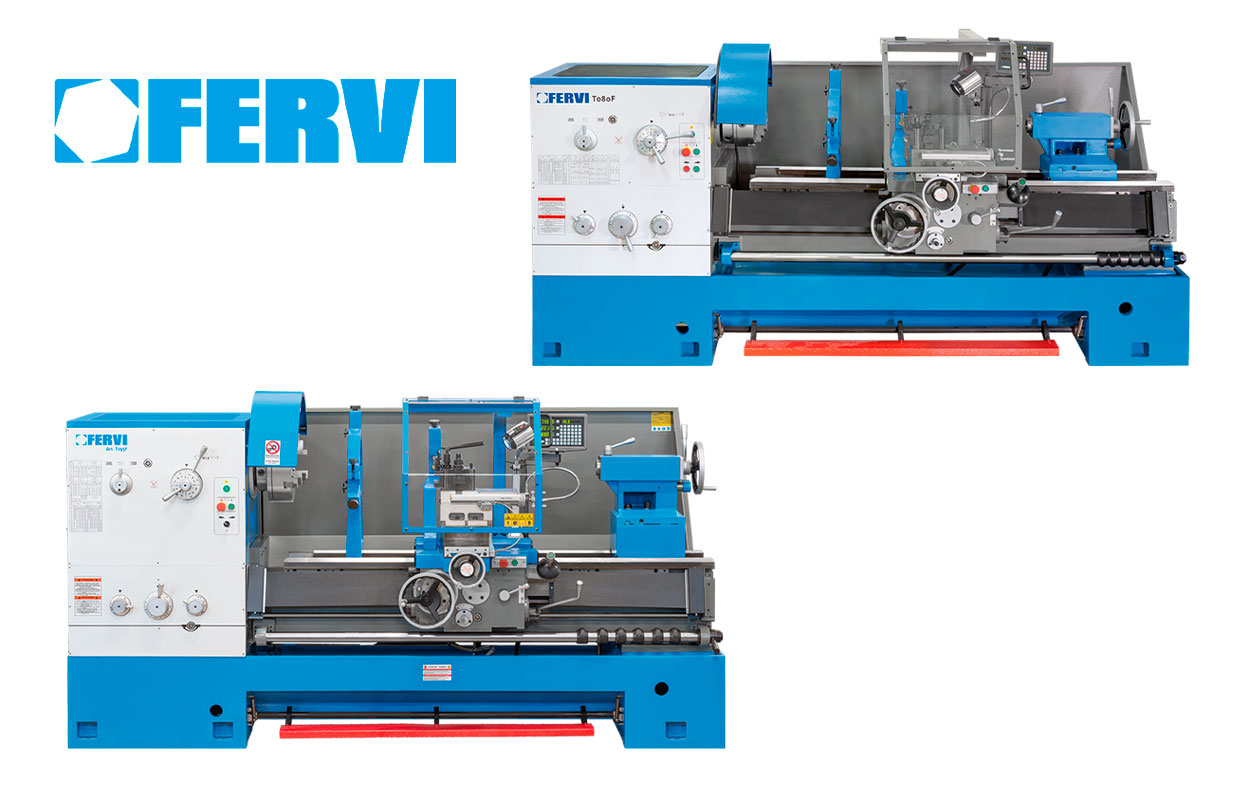 FERVI amplia la gamma di torni pesanti | Bricoportale