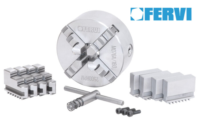 Nuova gamma di mandrini per torni FERVI | Bricoportale